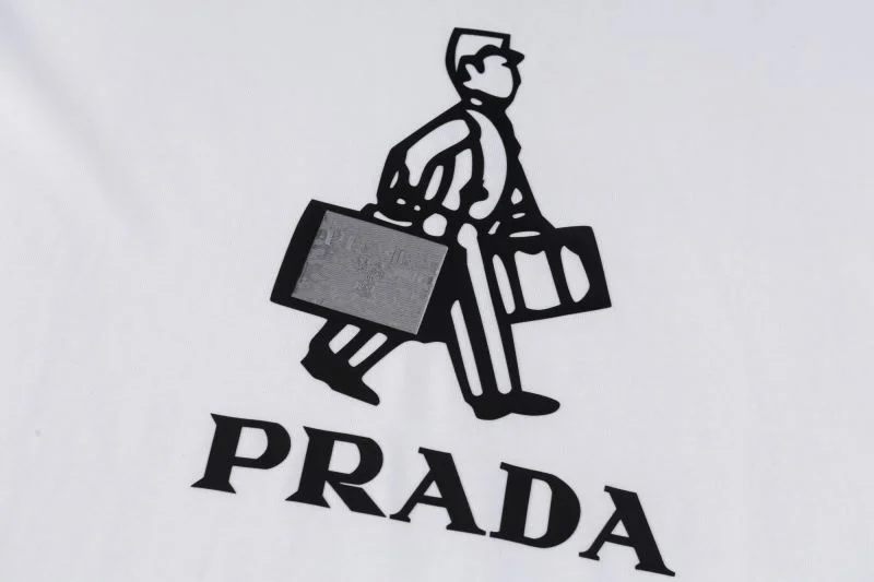Brand-authenticated Prada T-Shirts