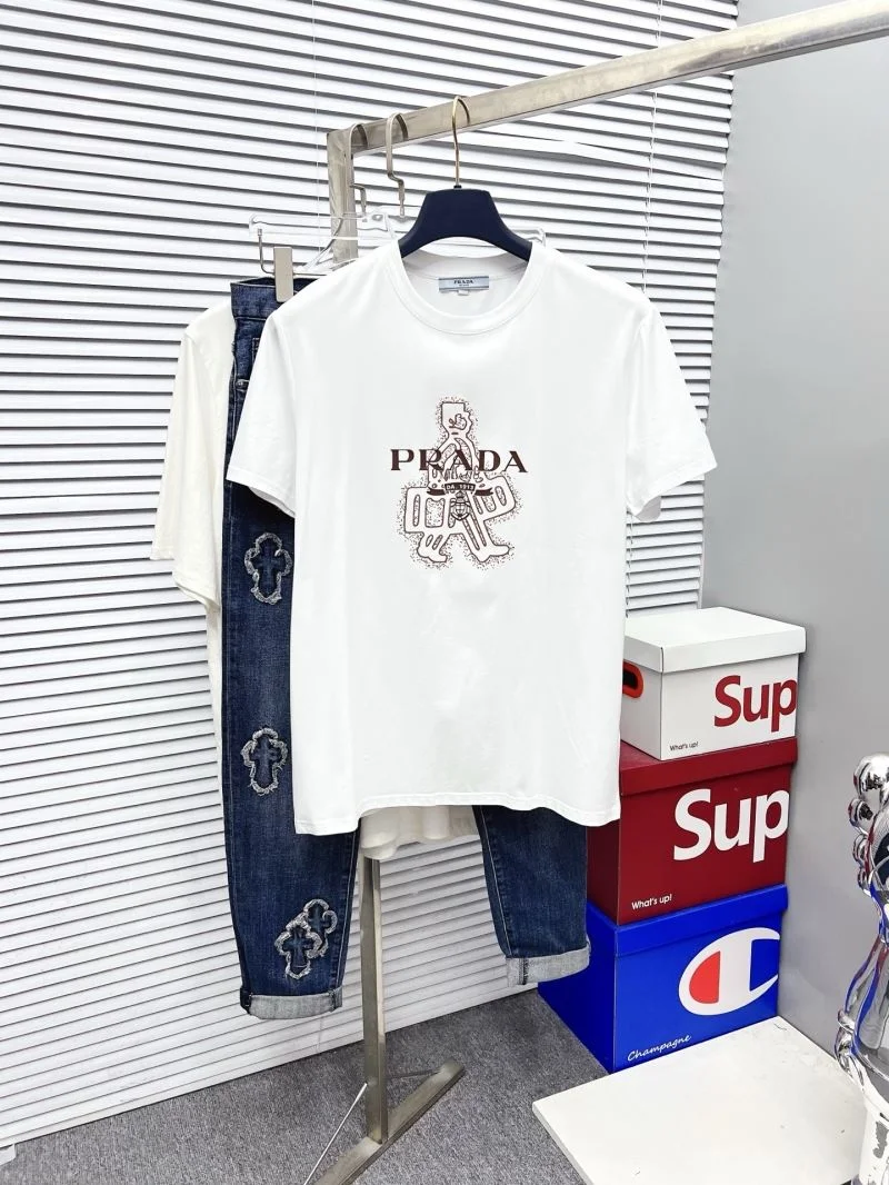 Brand-authenticated Prada T-Shirts