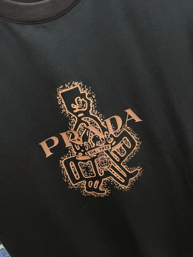 Brand-authenticated Prada T-Shirts