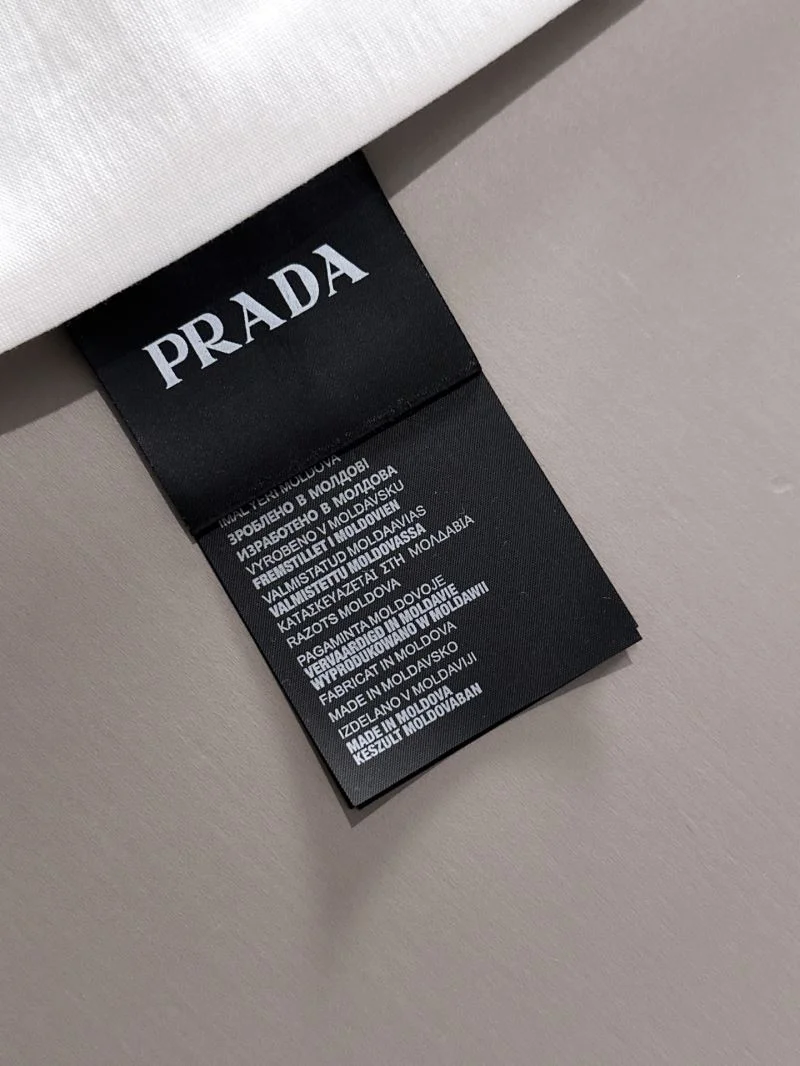Brand-authenticated Prada T-Shirts