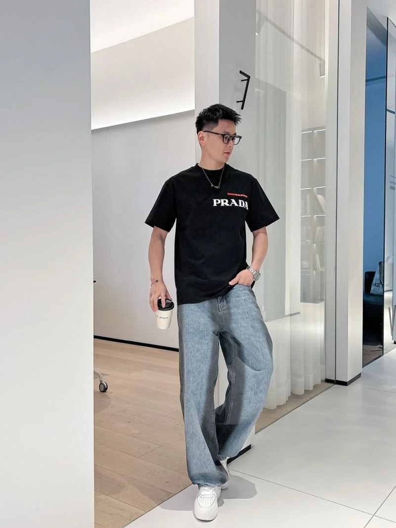 High accuracy Prada T-Shirts