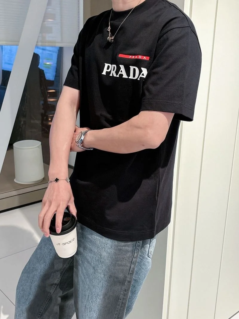 High accuracy Prada T-Shirts