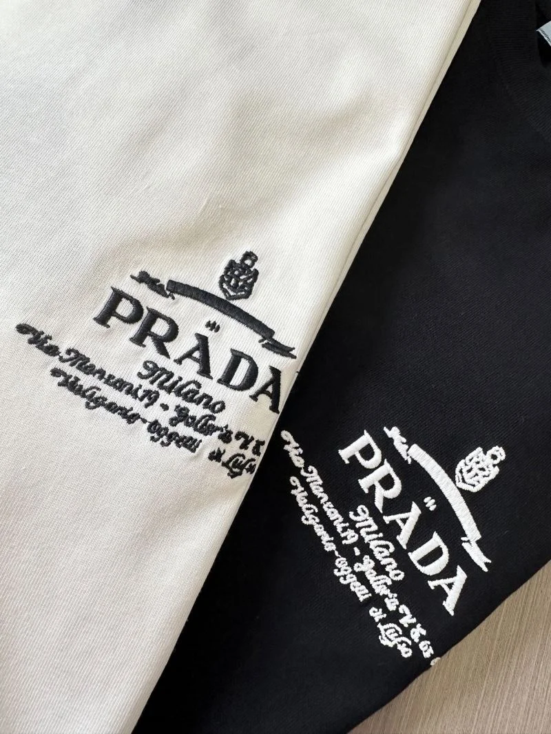Brand-authenticated Prada T-Shirts