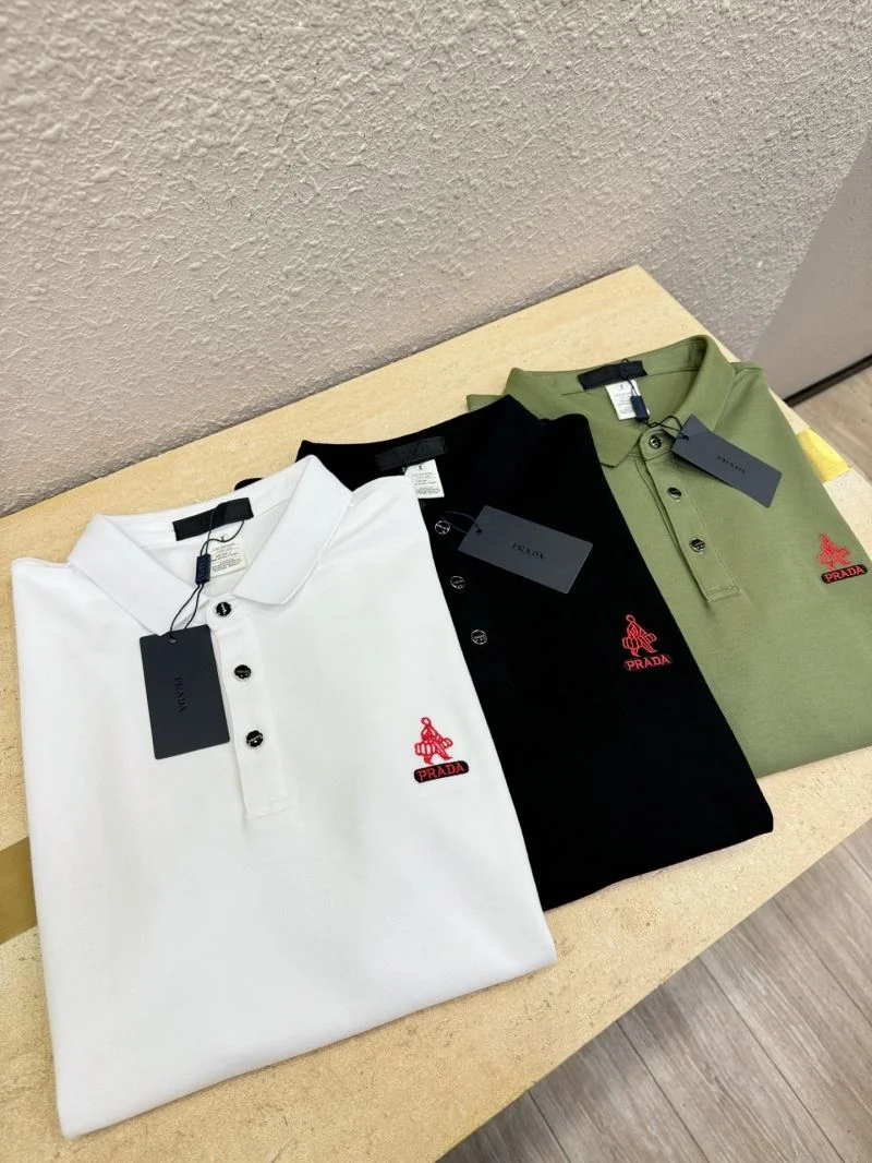 Brand-authenticated Prada T-Shirts