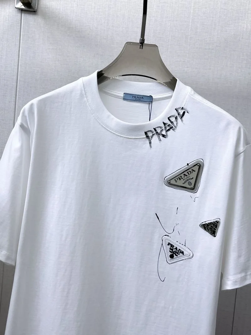 Brand-authenticated Prada T-Shirts