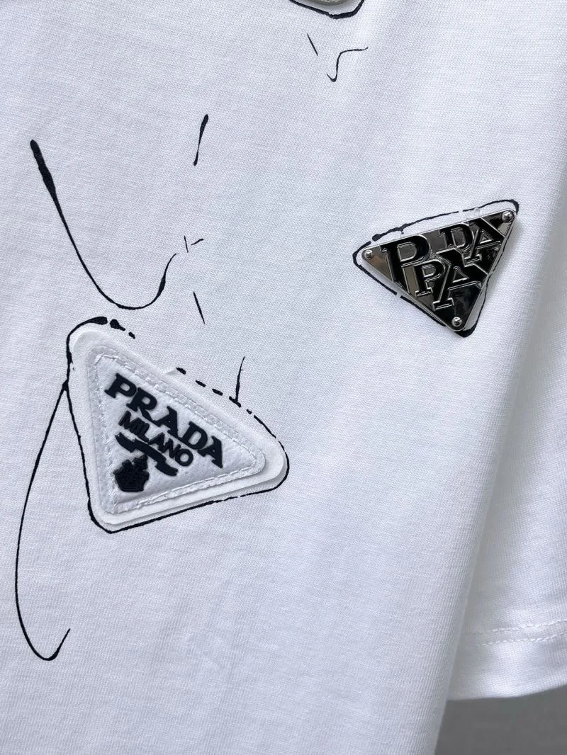 Brand-authenticated Prada T-Shirts