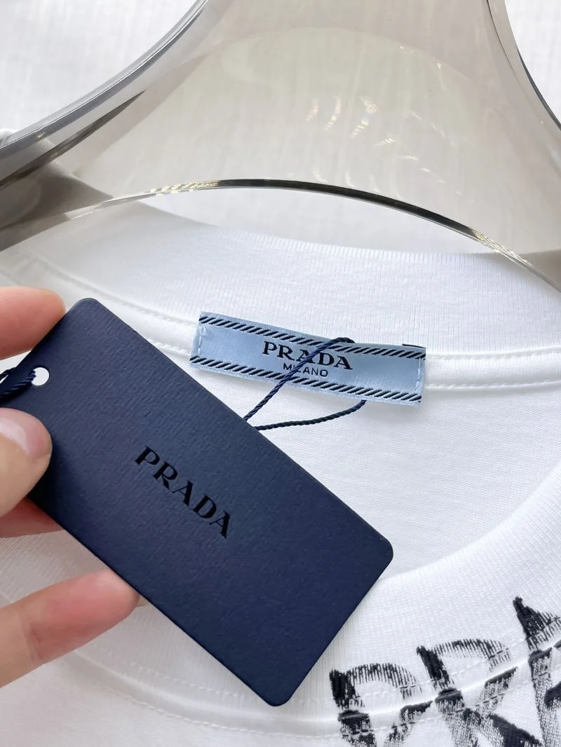 Brand-authenticated Prada T-Shirts