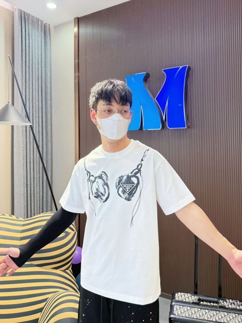 Exact replica Prada T-Shirts