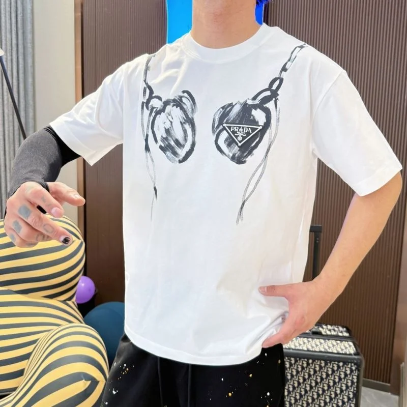 Exact replica Prada T-Shirts