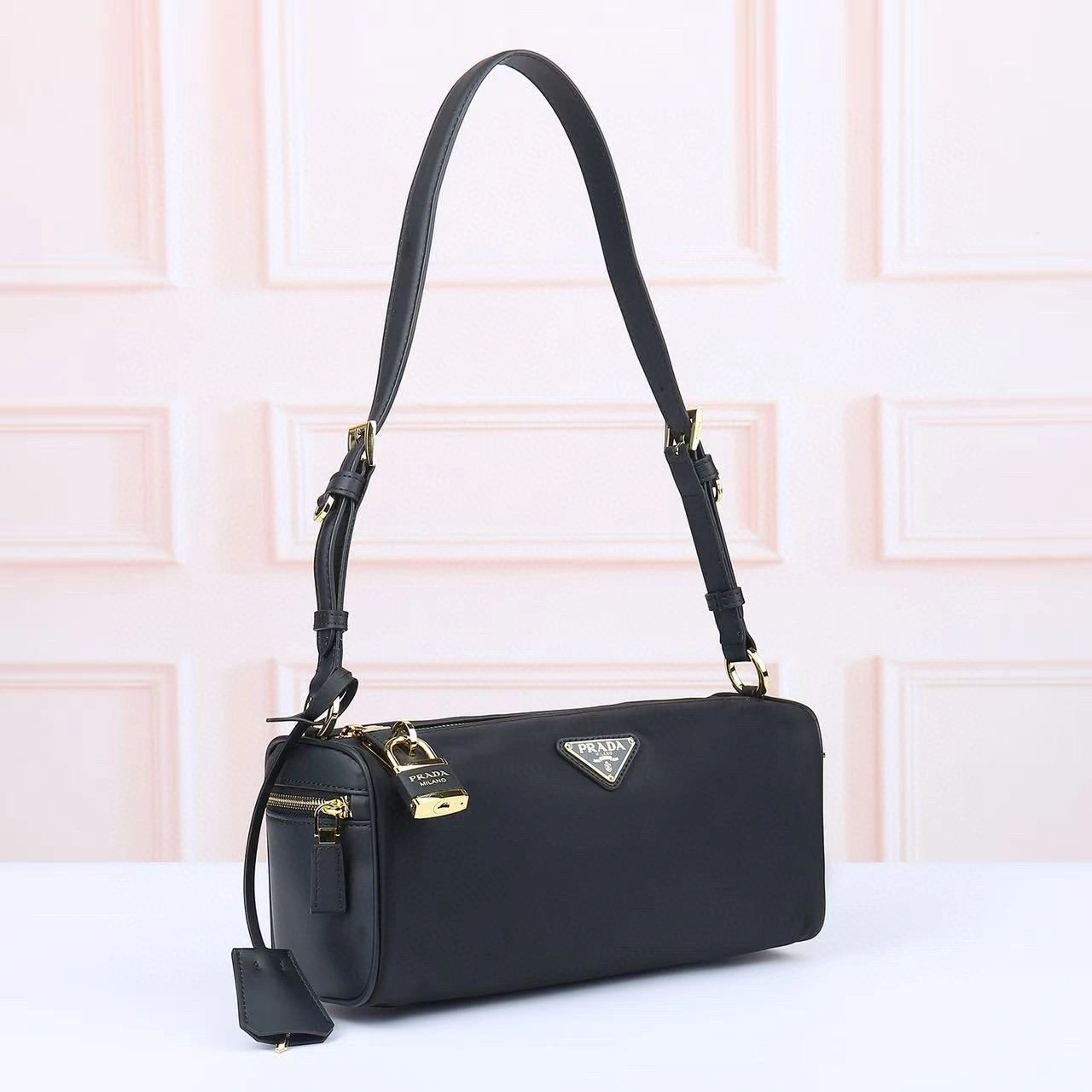 Indistinguishable Prada Top Handle Bags