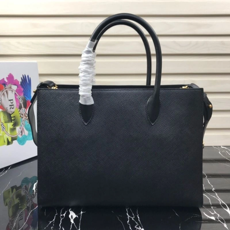 Indistinguishable Prada Top Handle Bags
