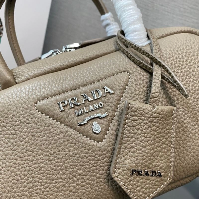 Brand-authenticated Prada Top Handle Bags