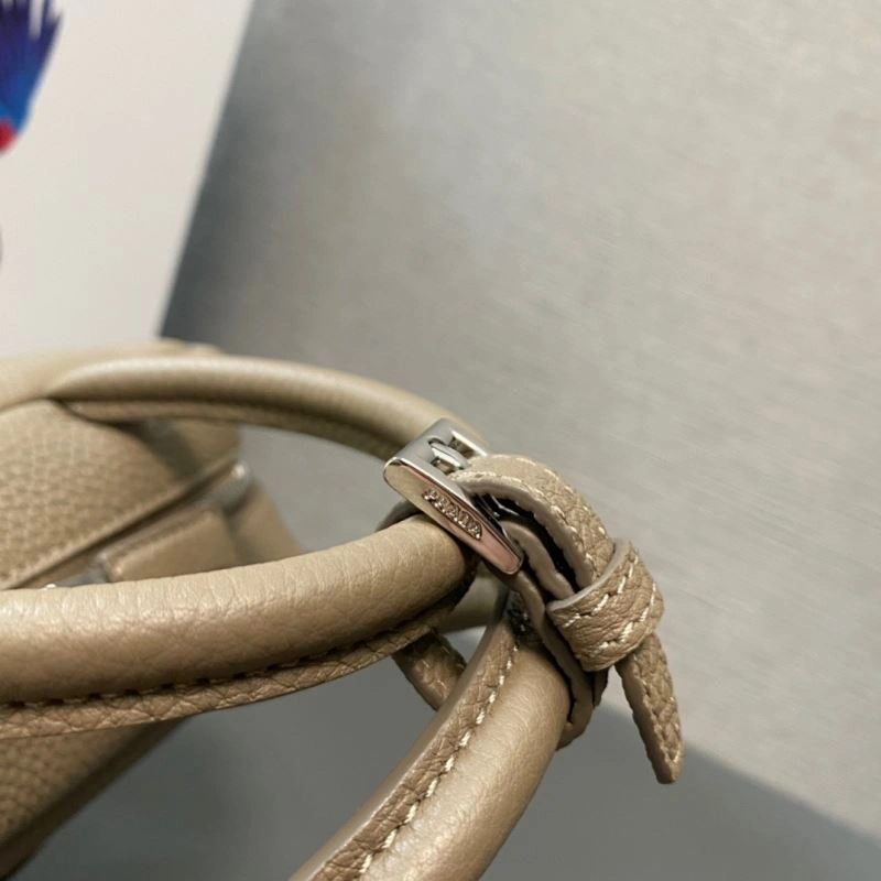 Brand-authenticated Prada Top Handle Bags
