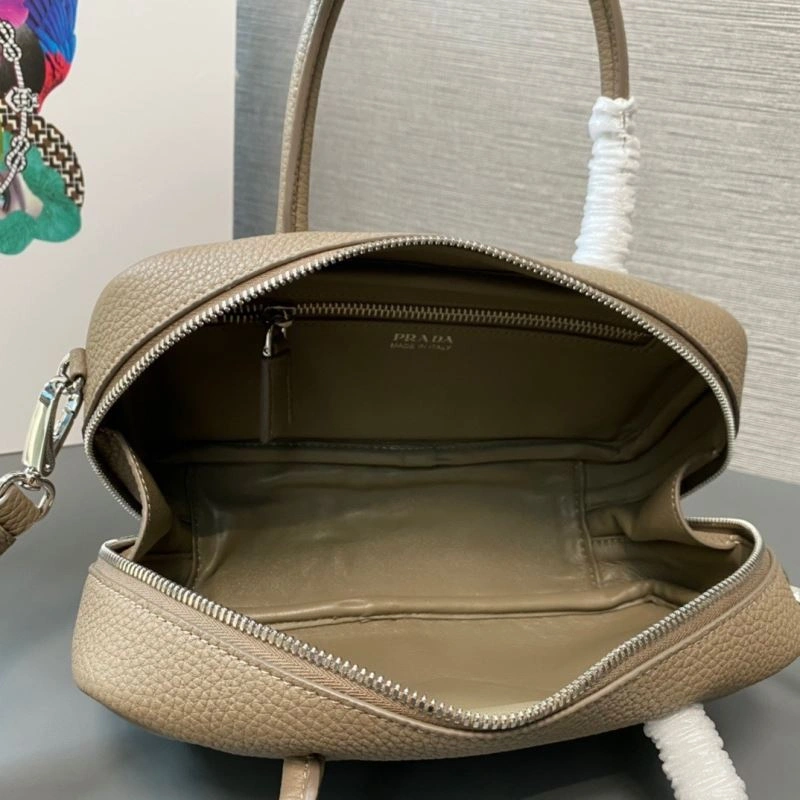 Brand-authenticated Prada Top Handle Bags