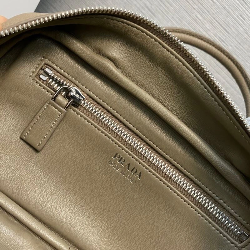 Brand-authenticated Prada Top Handle Bags