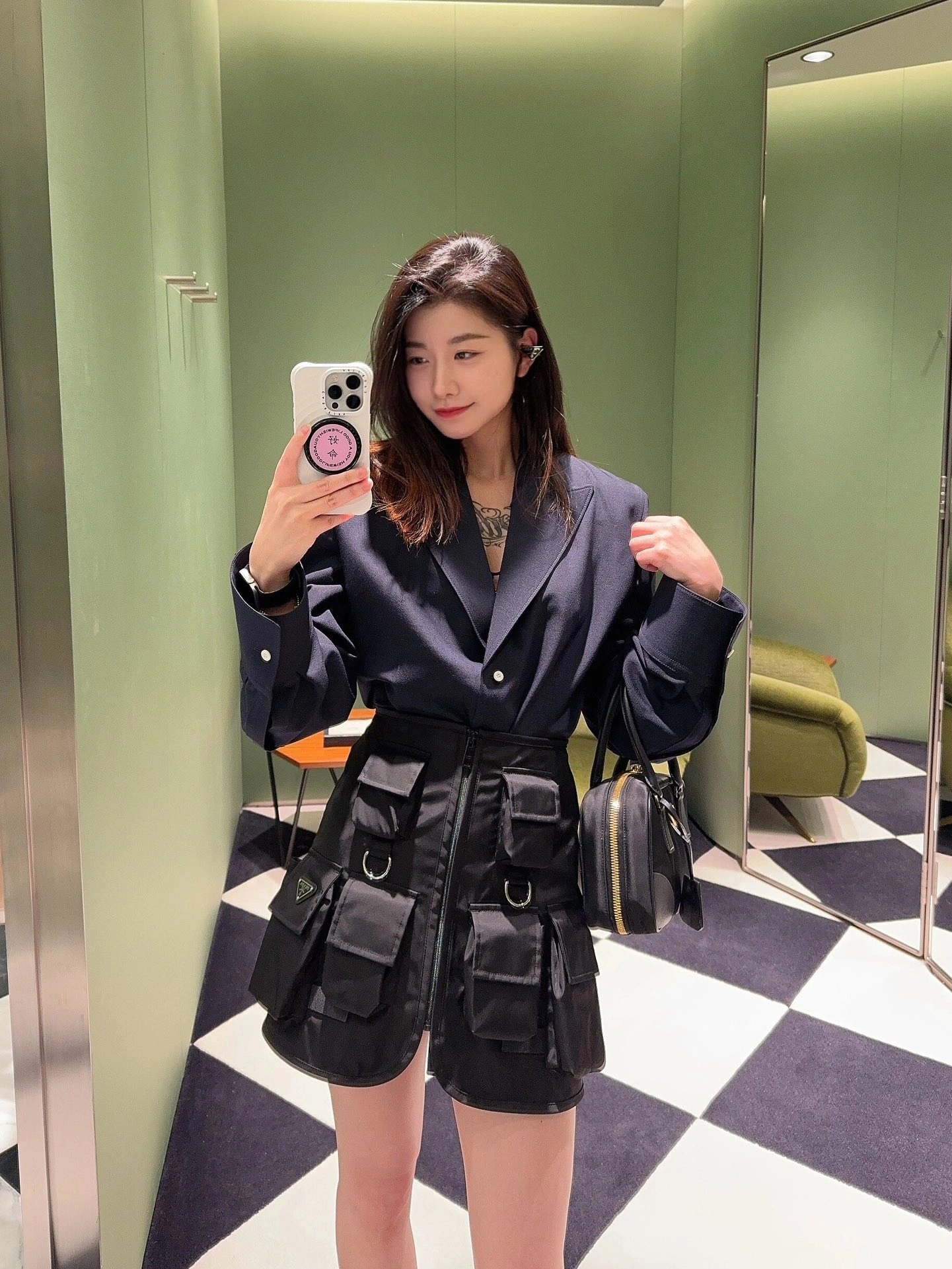 Affordable Prada Top Handle Bags