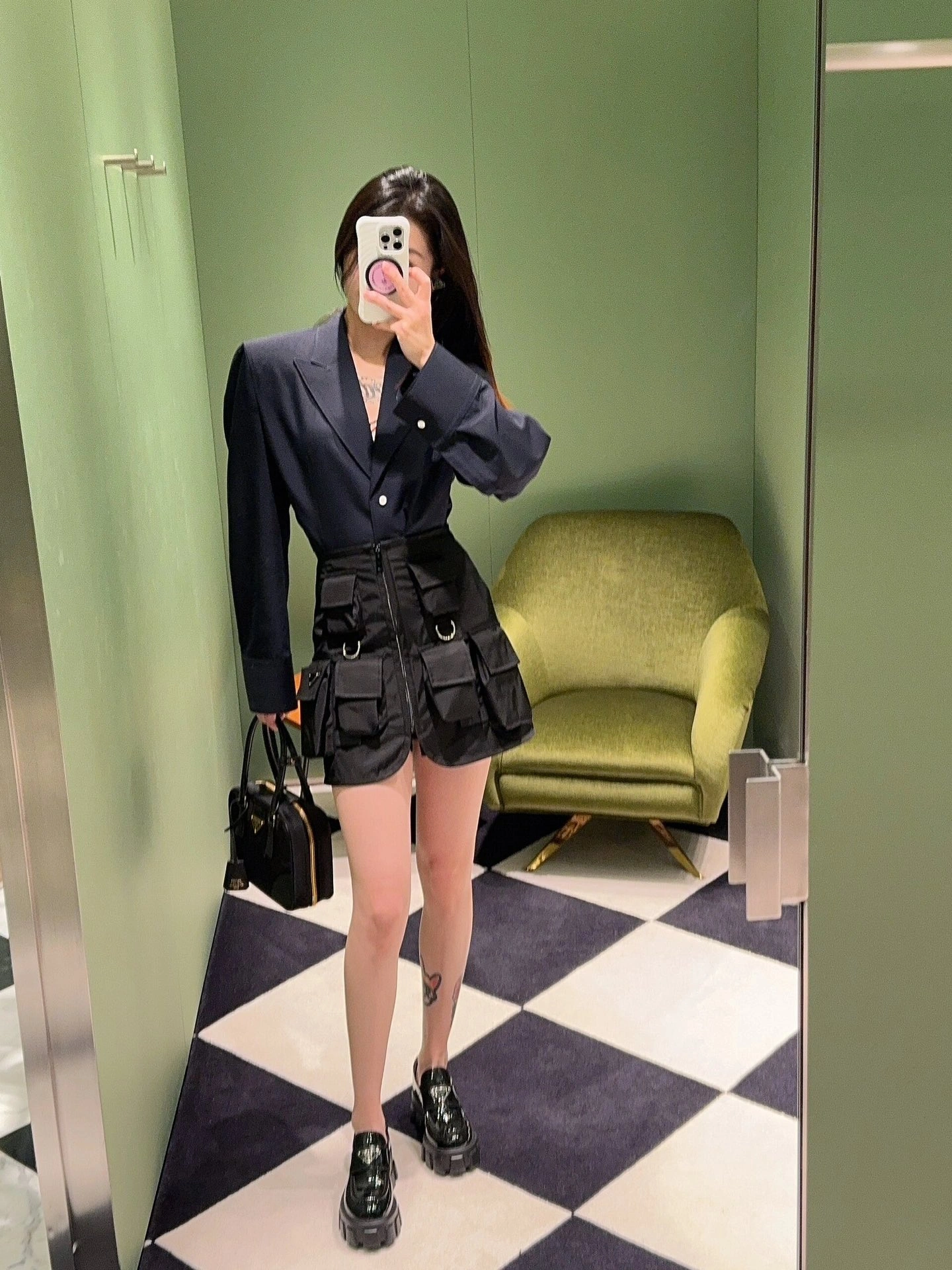 Affordable Prada Top Handle Bags