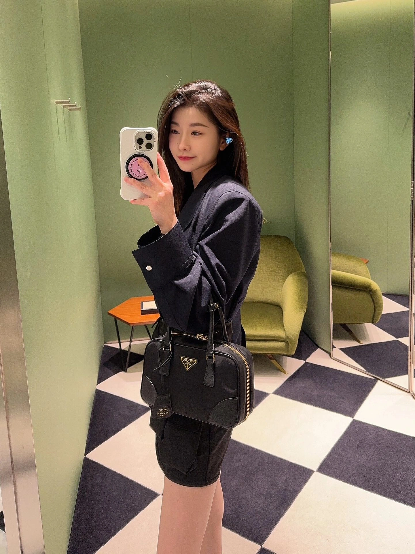 Affordable Prada Top Handle Bags