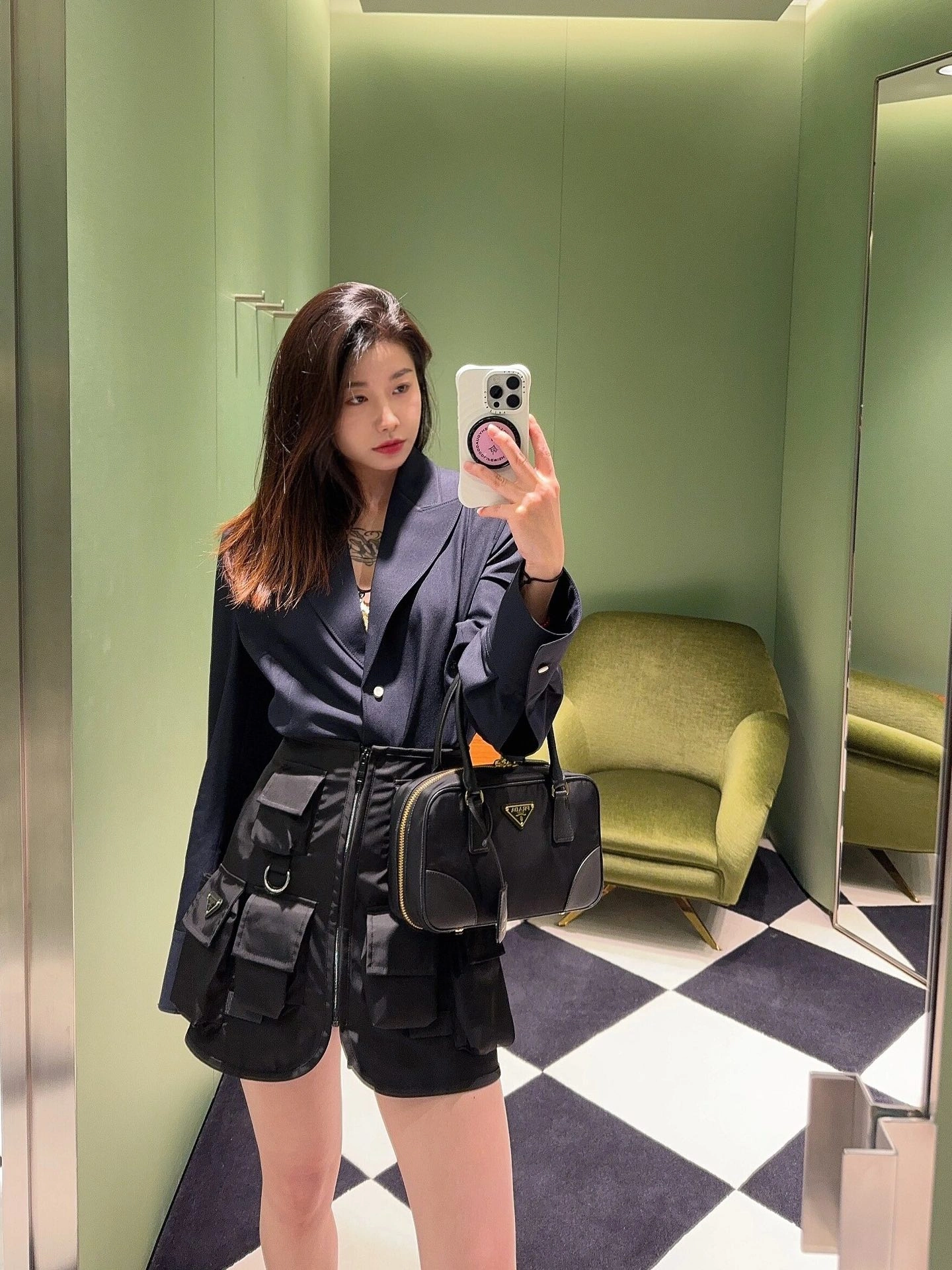Affordable Prada Top Handle Bags
