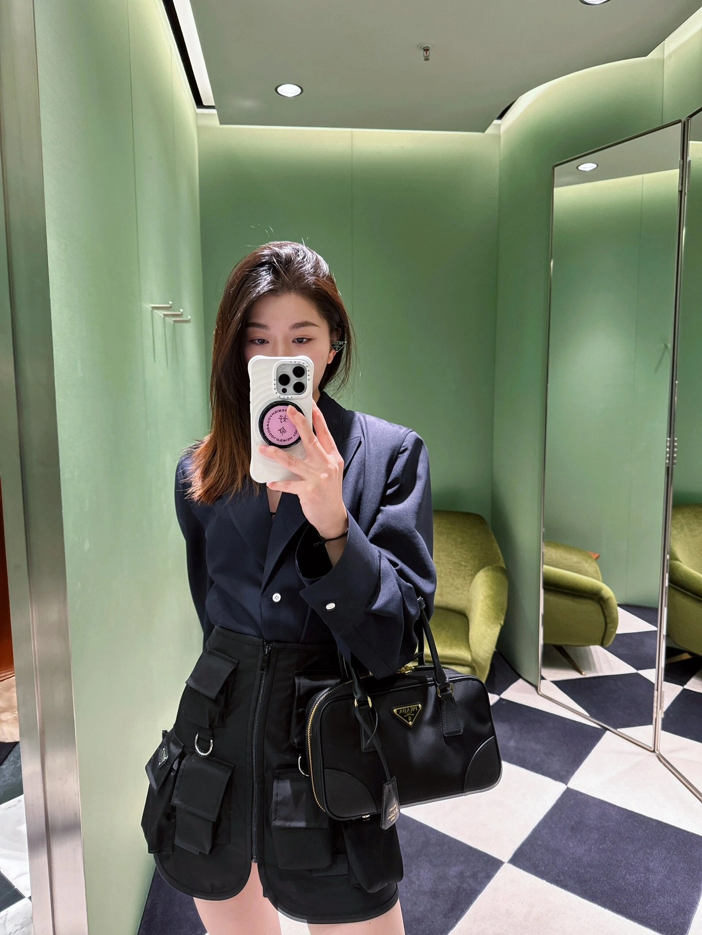 Affordable Prada Top Handle Bags