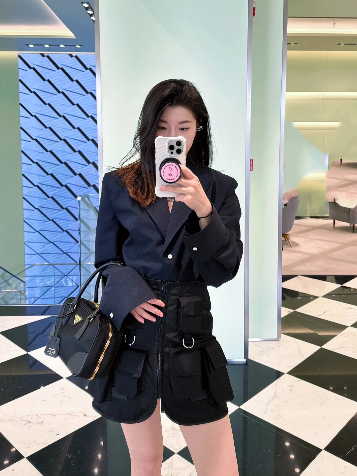 Affordable Prada Top Handle Bags