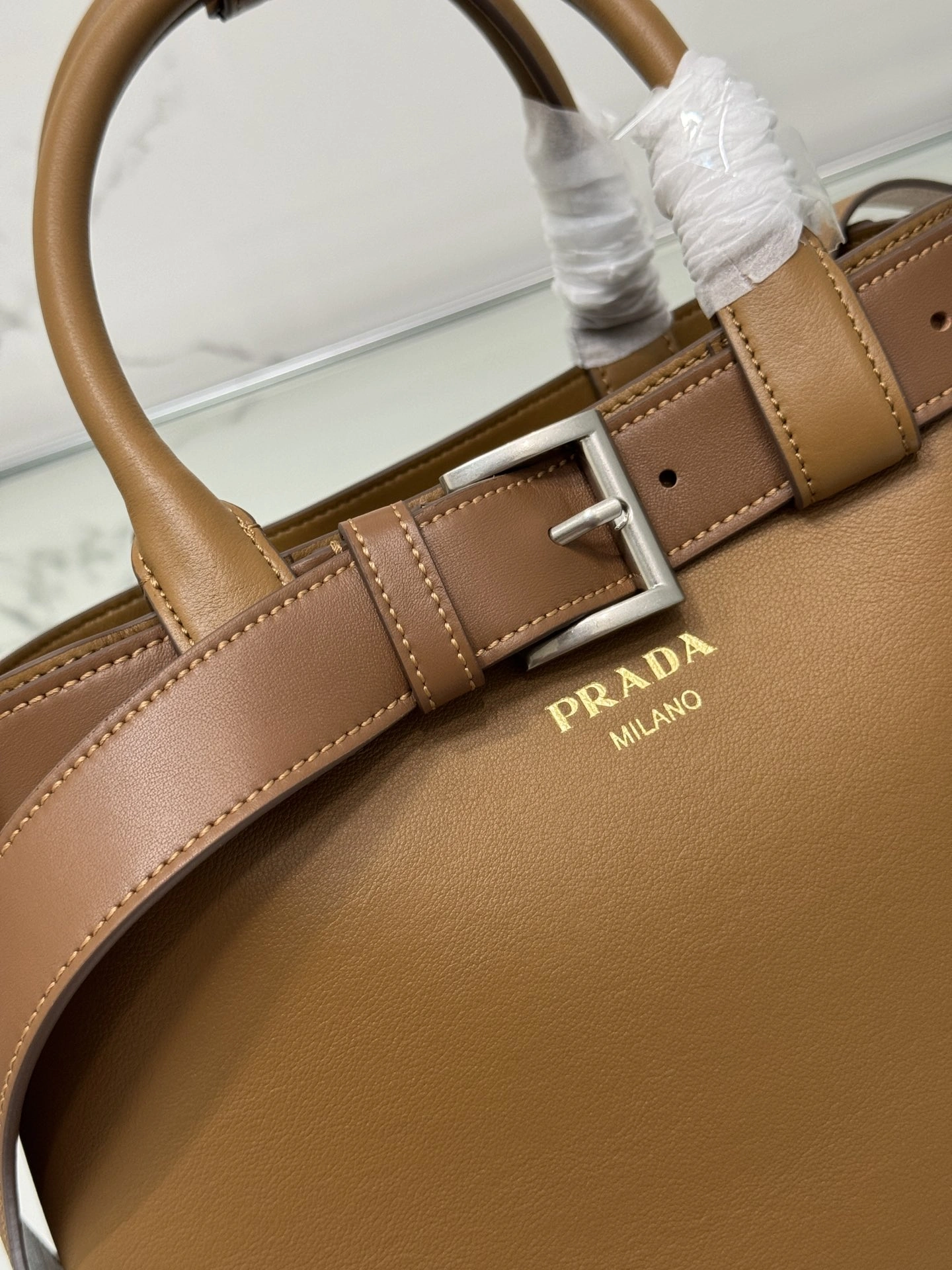 Real Prada Top Handle Bags