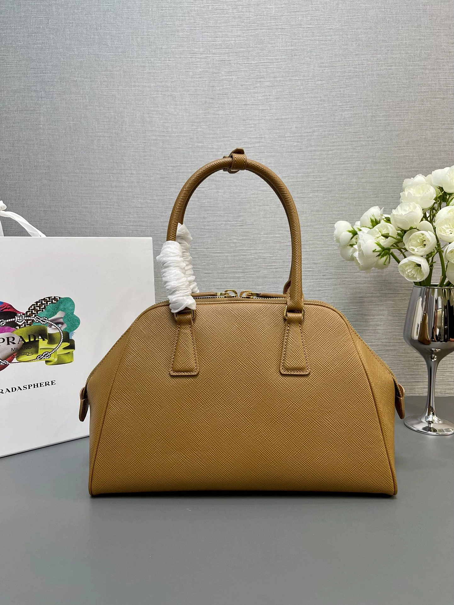 Perfect replica Prada Top Handle Bags