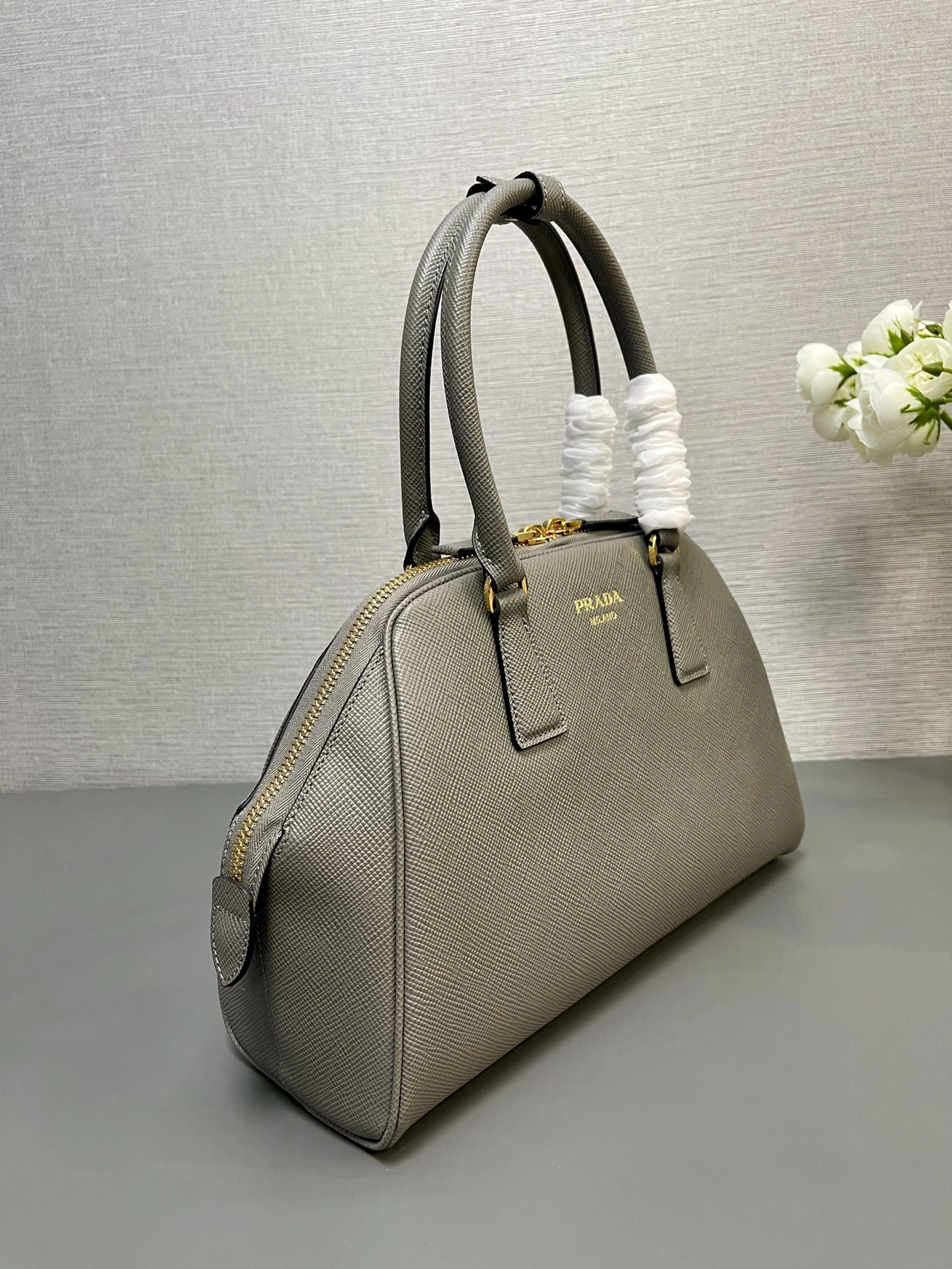 Top mirror Prada Top Handle Bags