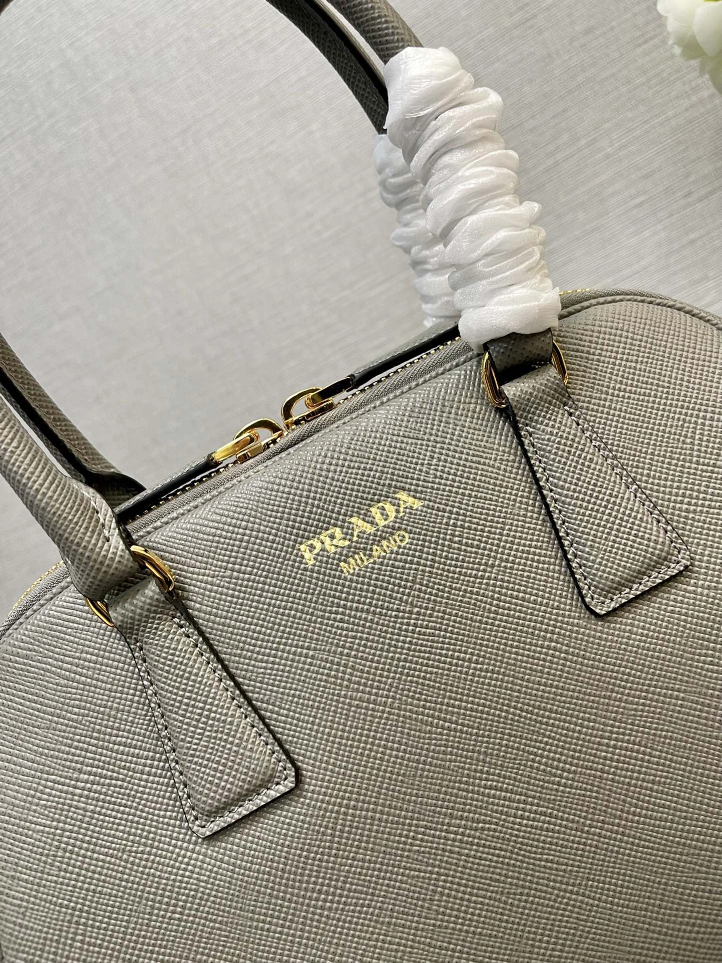 Top mirror Prada Top Handle Bags