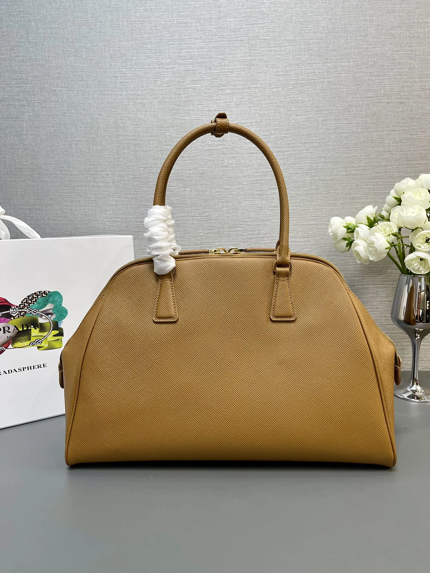 Exact replica Prada Top Handle Bags