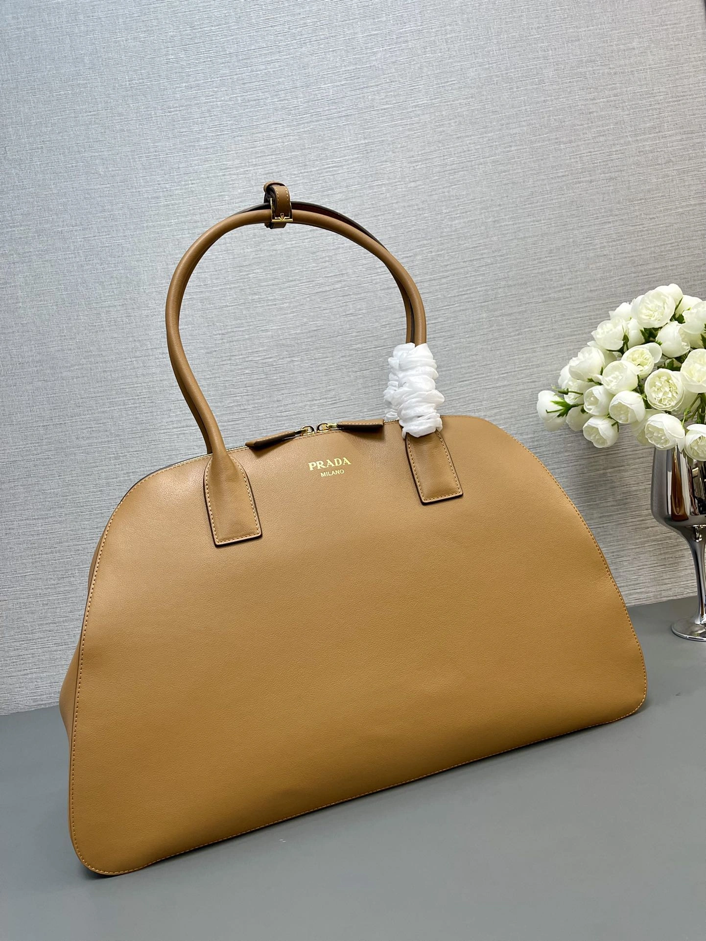 Top mirror Prada Top Handle Bags
