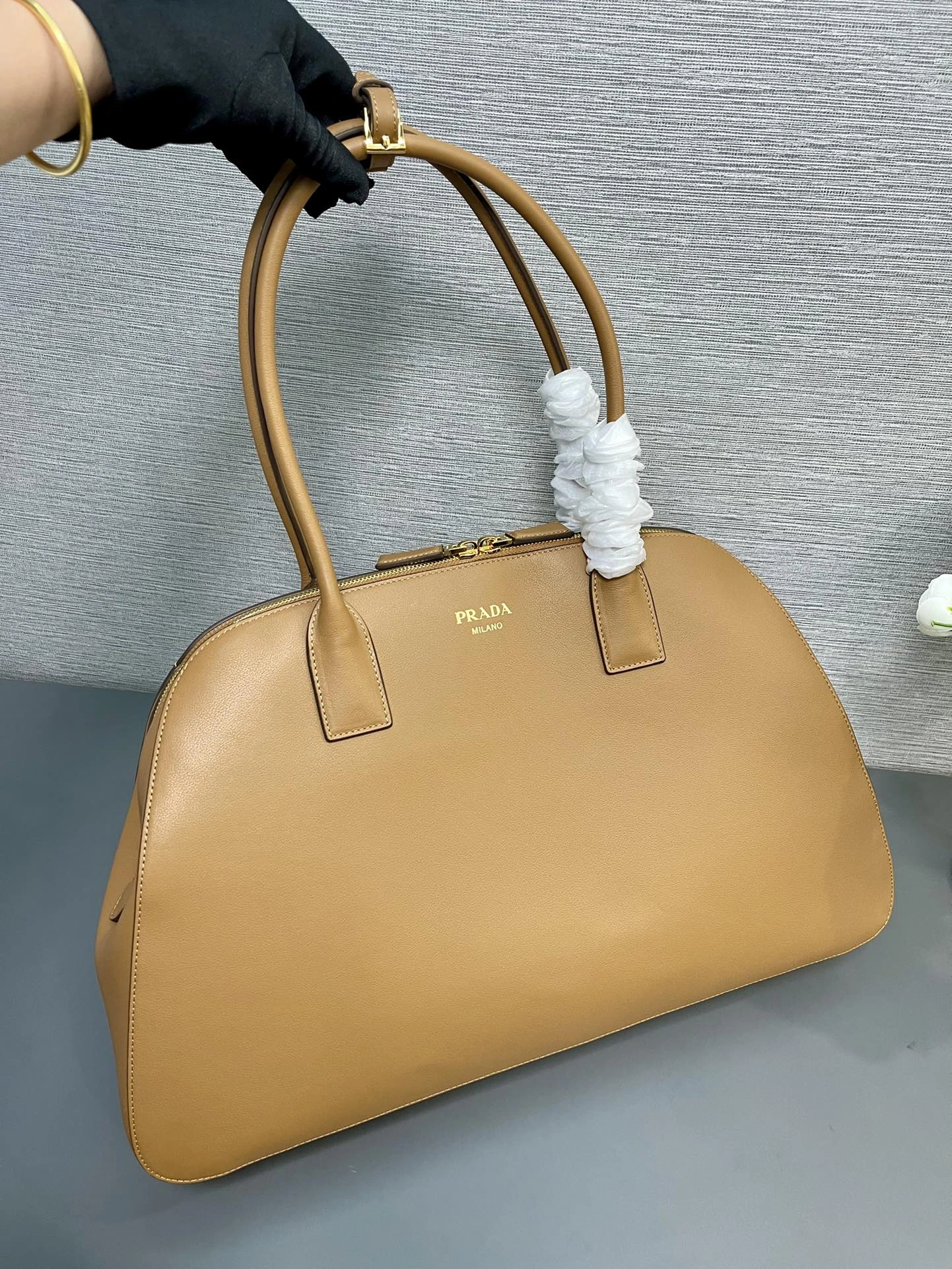 Top mirror Prada Top Handle Bags