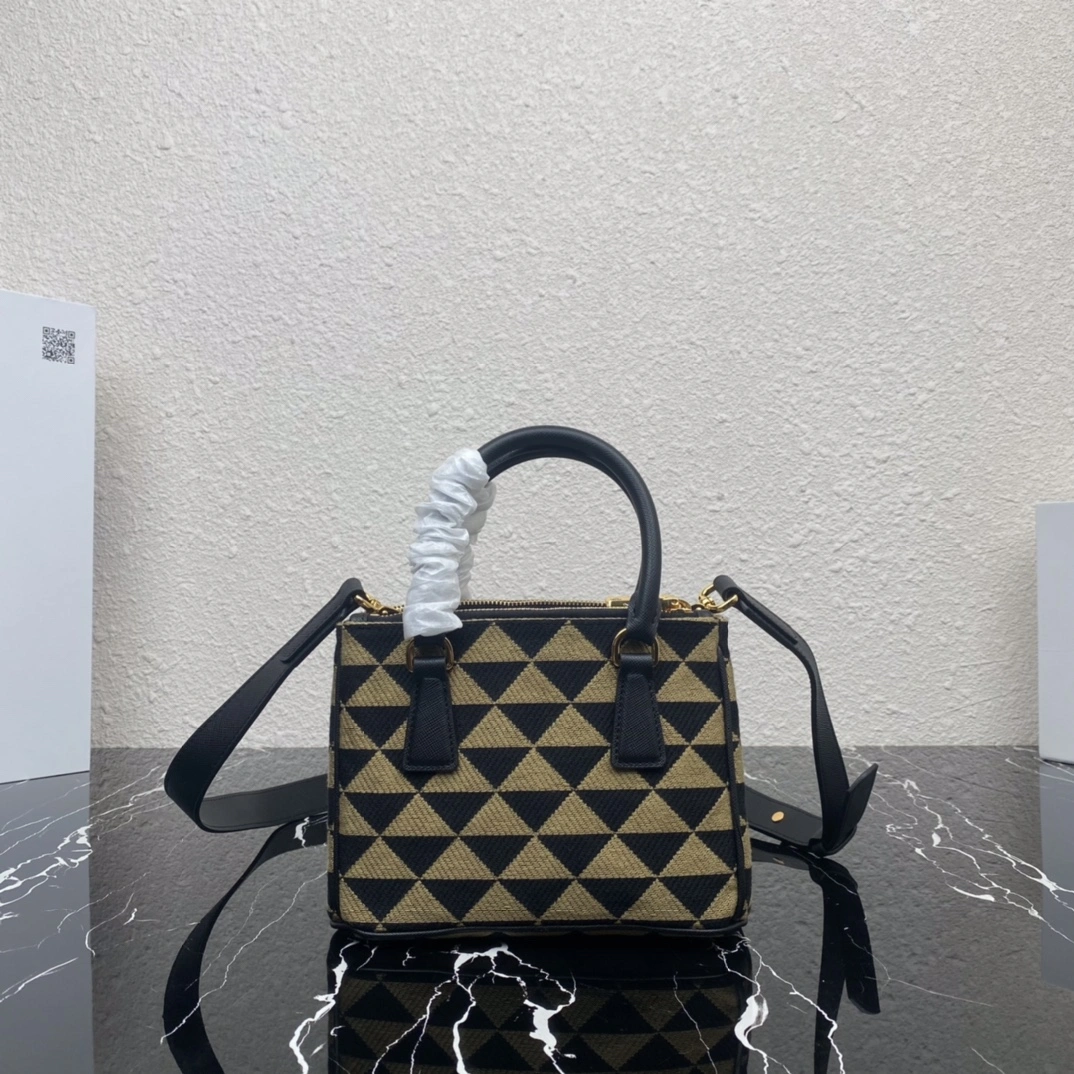 Brand-authenticated Prada Top Handle Bags