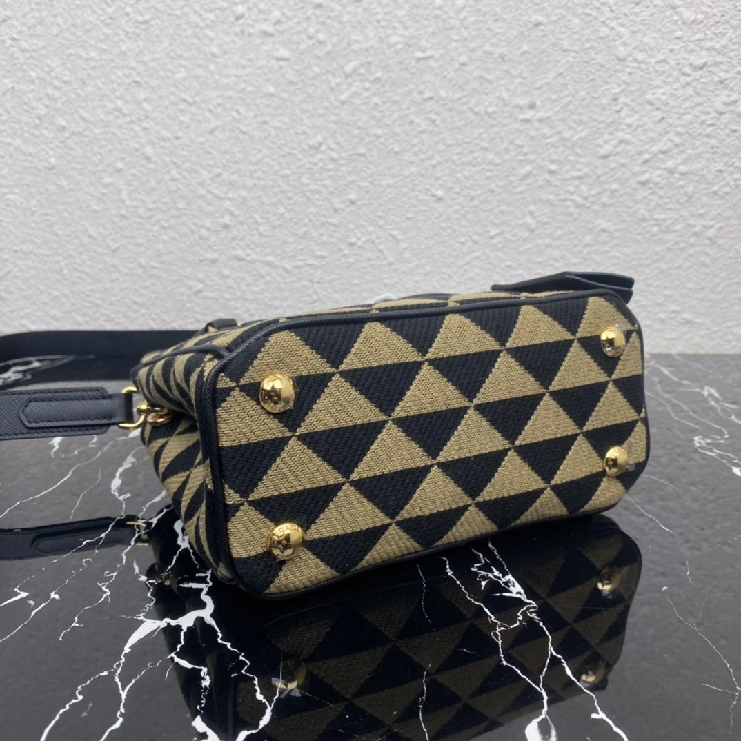 Brand-authenticated Prada Top Handle Bags