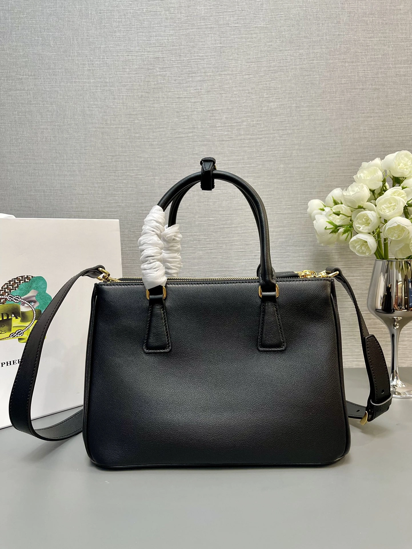 Authentic Prada Top Handle Bags