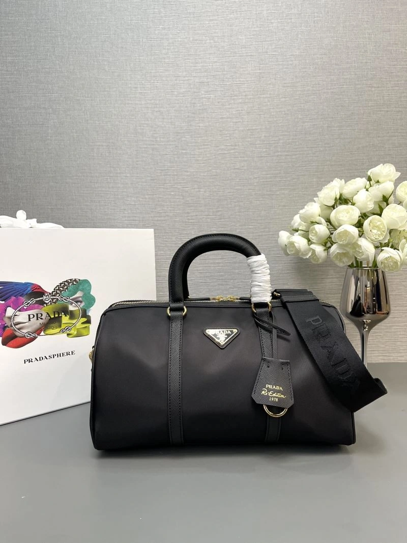 Brand-authenticated Prada Top Handle Bags