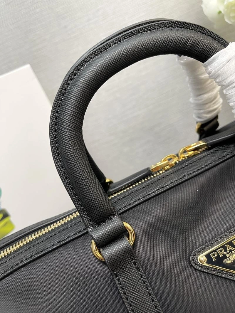Brand-authenticated Prada Top Handle Bags
