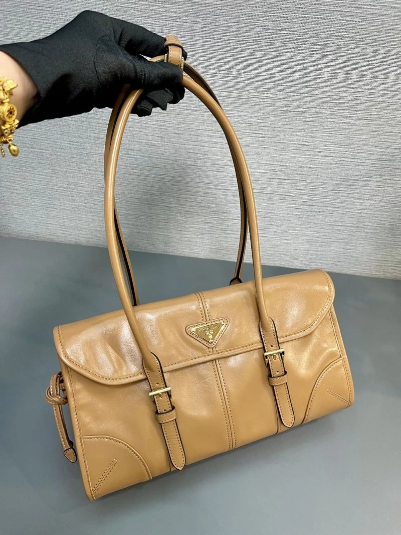 Brand-authenticated Prada Top Handle Bags