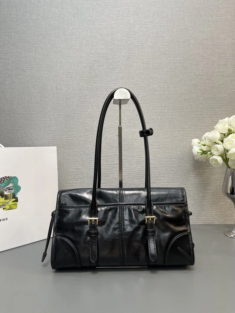 Indistinguishable Prada Top Handle Bags
