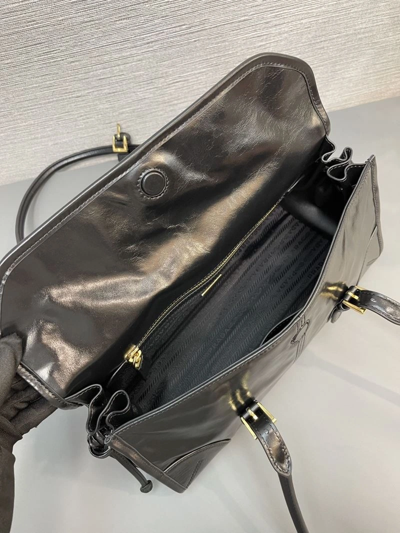 Indistinguishable Prada Top Handle Bags