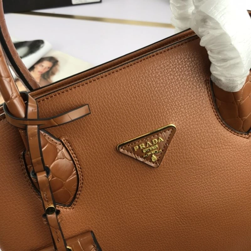 Indistinguishable Prada Top Handle Bags