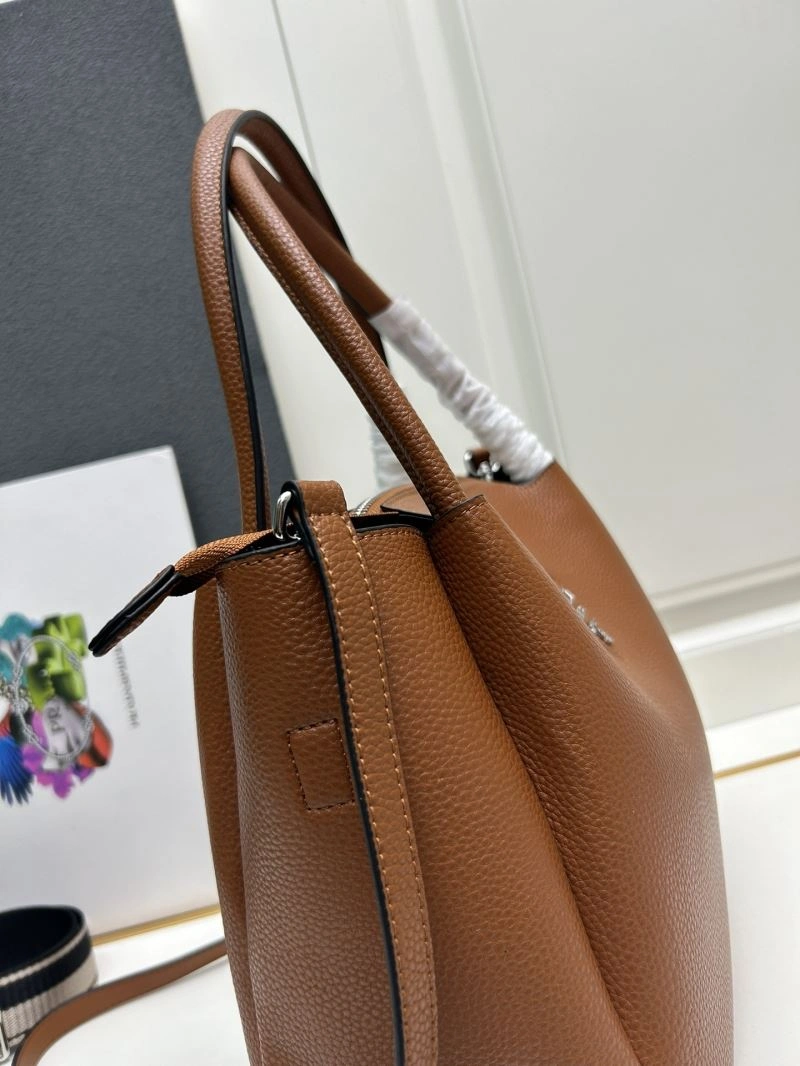 Brand-authenticated Prada Top Handle Bags