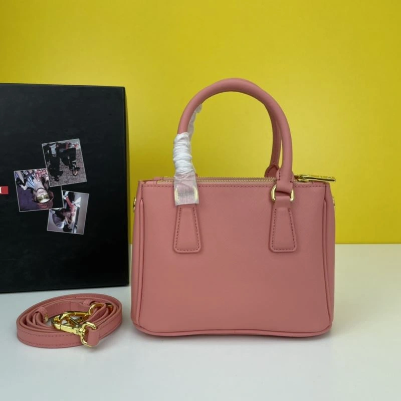 Indistinguishable Prada Top Handle Bags