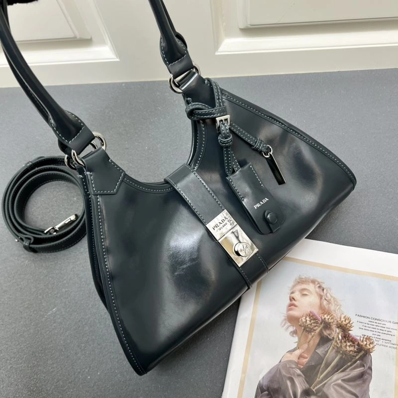 Indistinguishable Prada Top Handle Bags