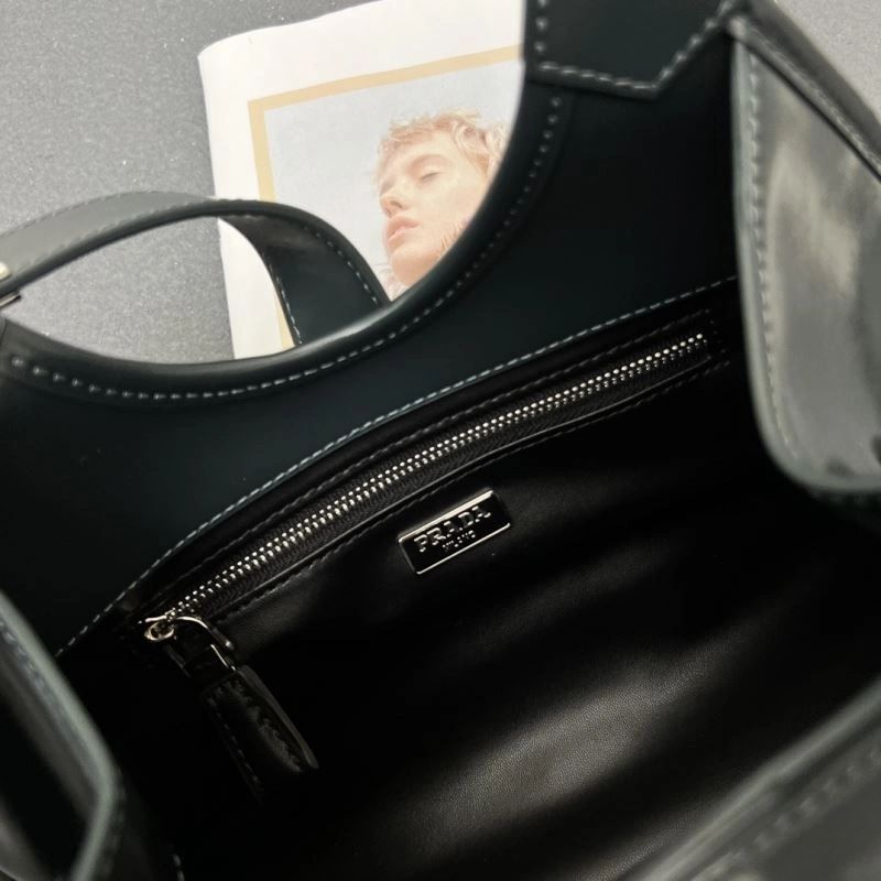 Indistinguishable Prada Top Handle Bags