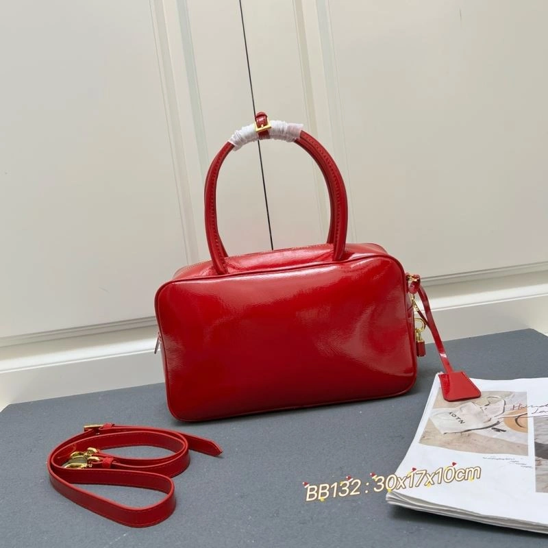 Brand-authenticated Prada Top Handle Bags