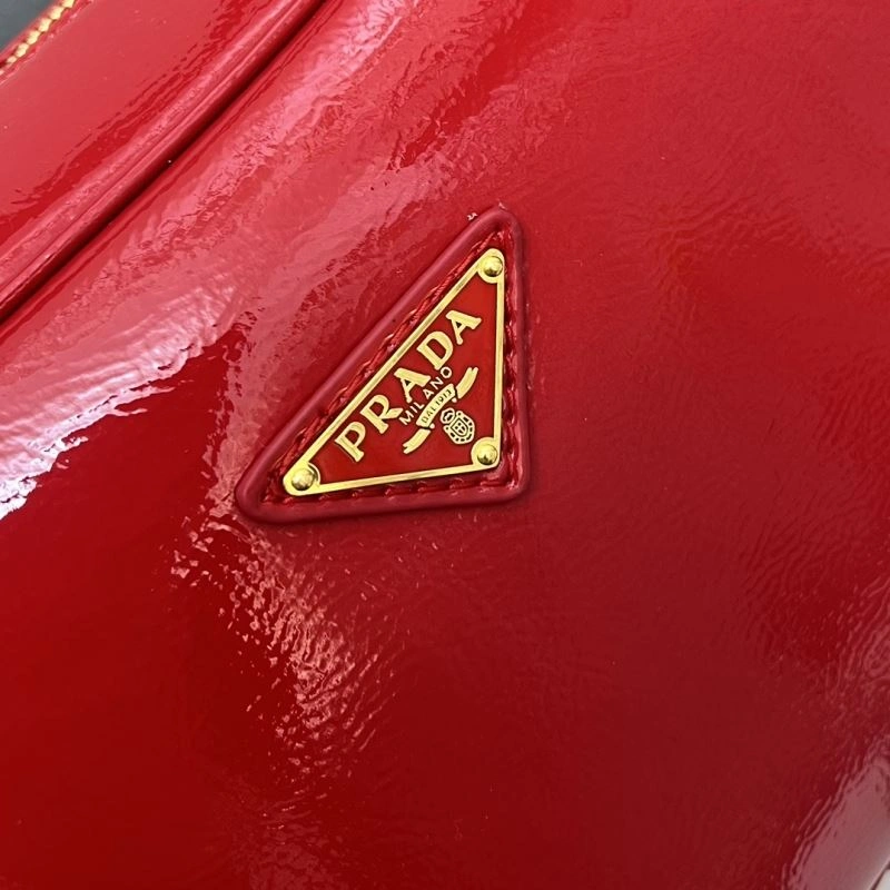Brand-authenticated Prada Top Handle Bags
