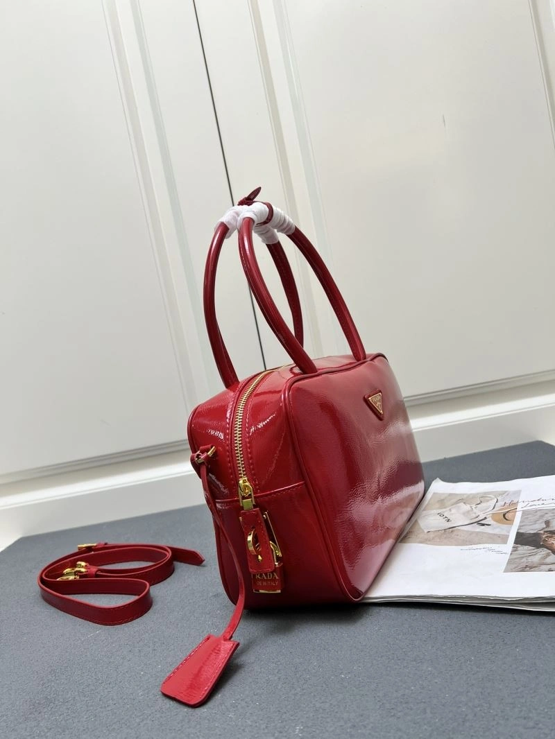 Brand-authenticated Prada Top Handle Bags