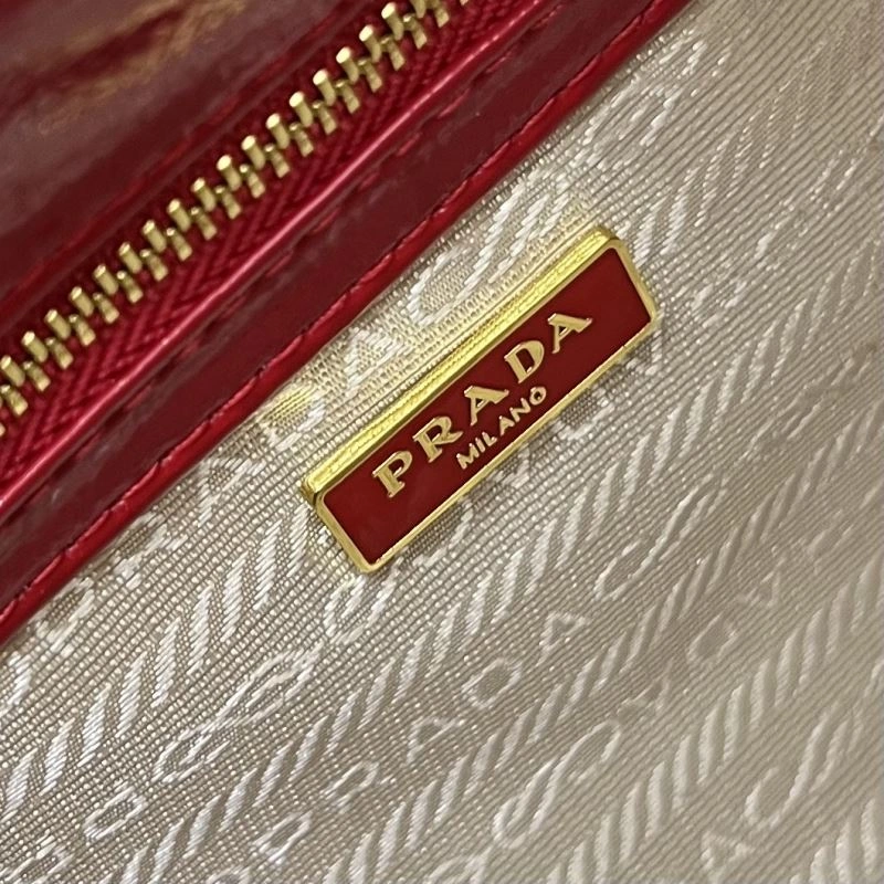 Brand-authenticated Prada Top Handle Bags