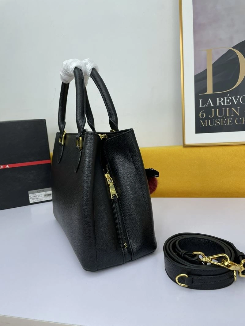 Indistinguishable Prada Top Handle Bags